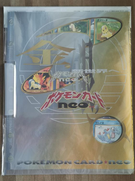 Jap. Neo Genesis Promo Binder Pokemon (Neu und originalverpackt) in Widen für CHF 89 – mit ...