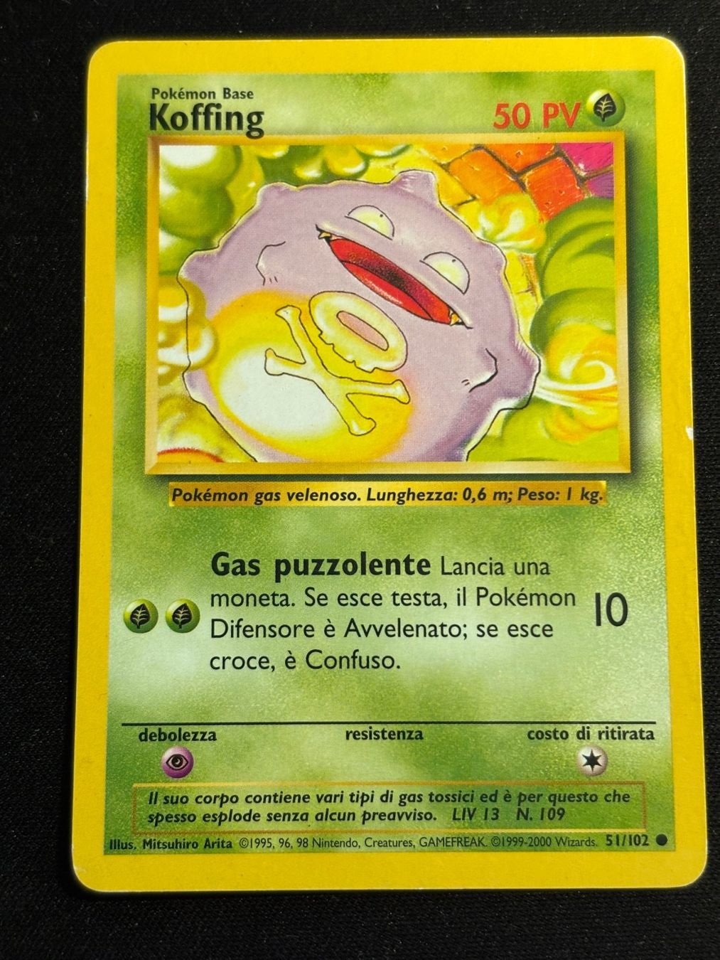 Pokemon Koffing - Base set 51/102 - Italiano (D'occasion) à Bern pour ...