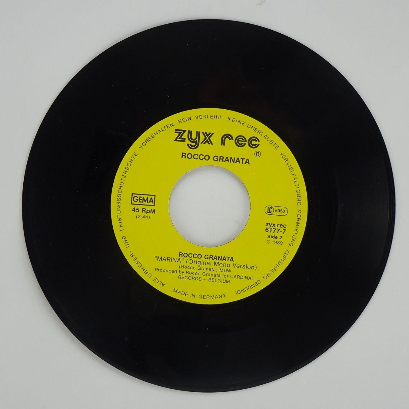 Granata Rocco - Marina (89 Remix) b/w Marina (Original) (Gebraucht) in ...