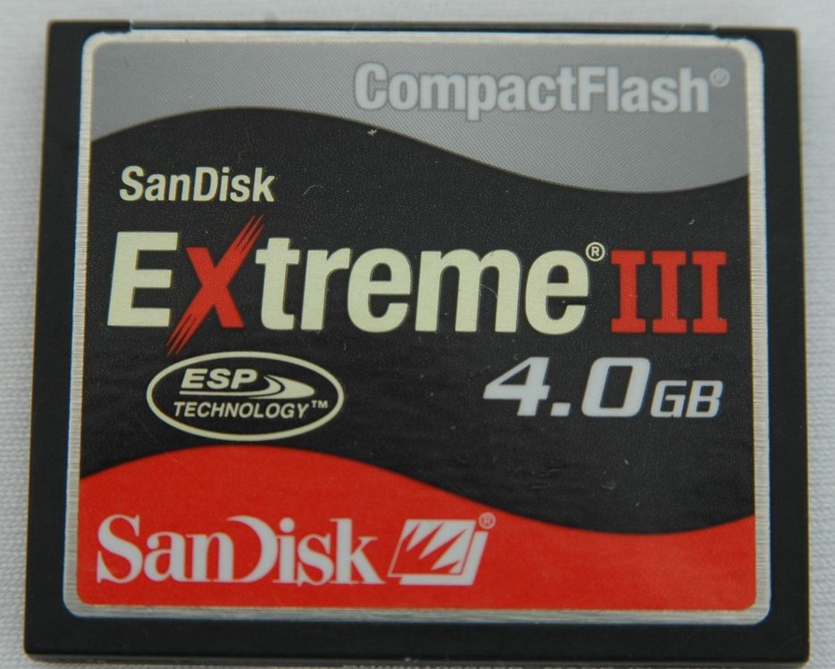 Extreme CompactFlash - 4GB | Kaufen auf Ricardo