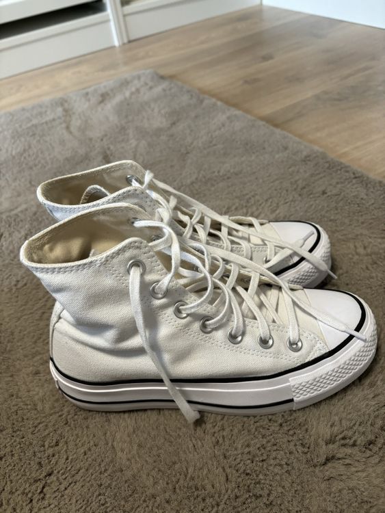 Converse Chuck Taylor All Star Lift Hi, weiss, 36.5 (Neu (gemäss ...