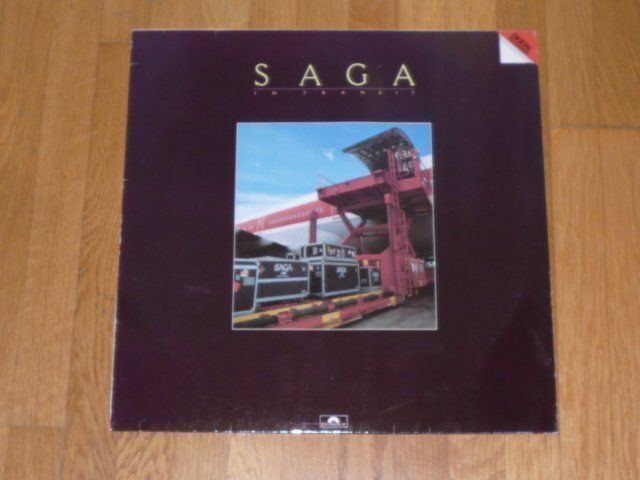 LP SAGA - IN TRANSIT / 1982 GERMANY,(VG+) (Gebraucht) in Chur für CHF 3 ...