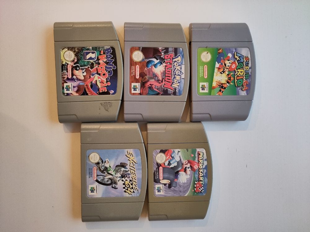 Nintendo 64 complète, avec 5 jeux iconiques. | Kaufen auf Ricardo