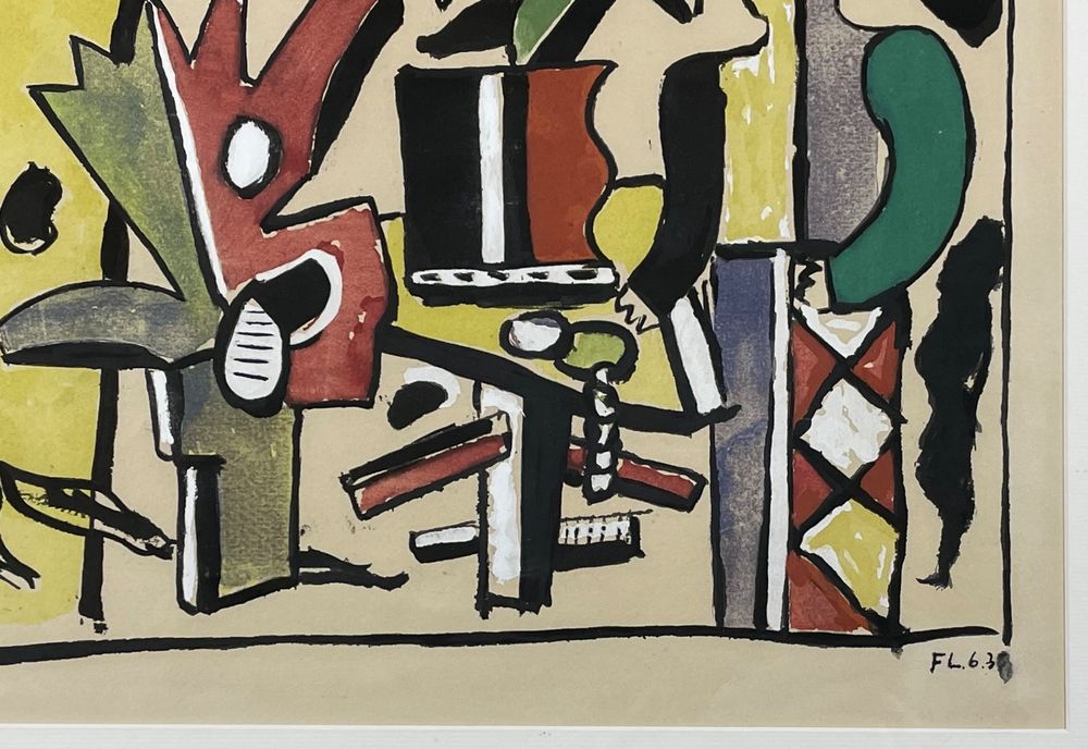 Fernand Leger (1881-1955) Gouache | Kaufen auf Ricardo