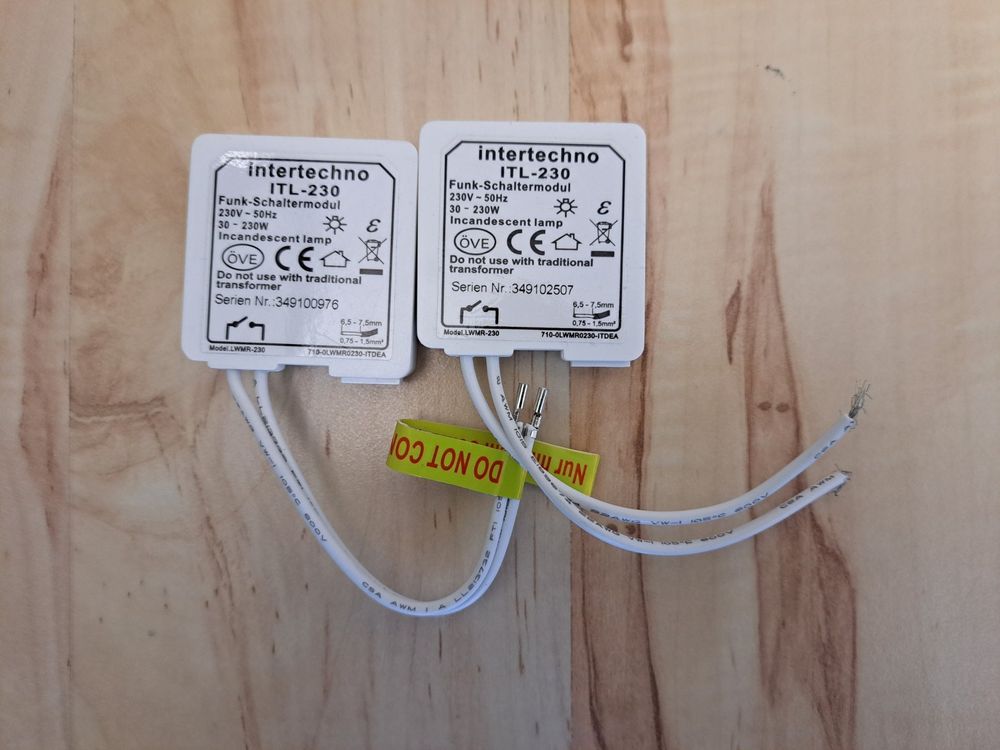 Intertechno ITL-230 Funk Schaltermodul (Gebraucht) in Münchenbuchsee für CHF 9 – mit Lieferung ...