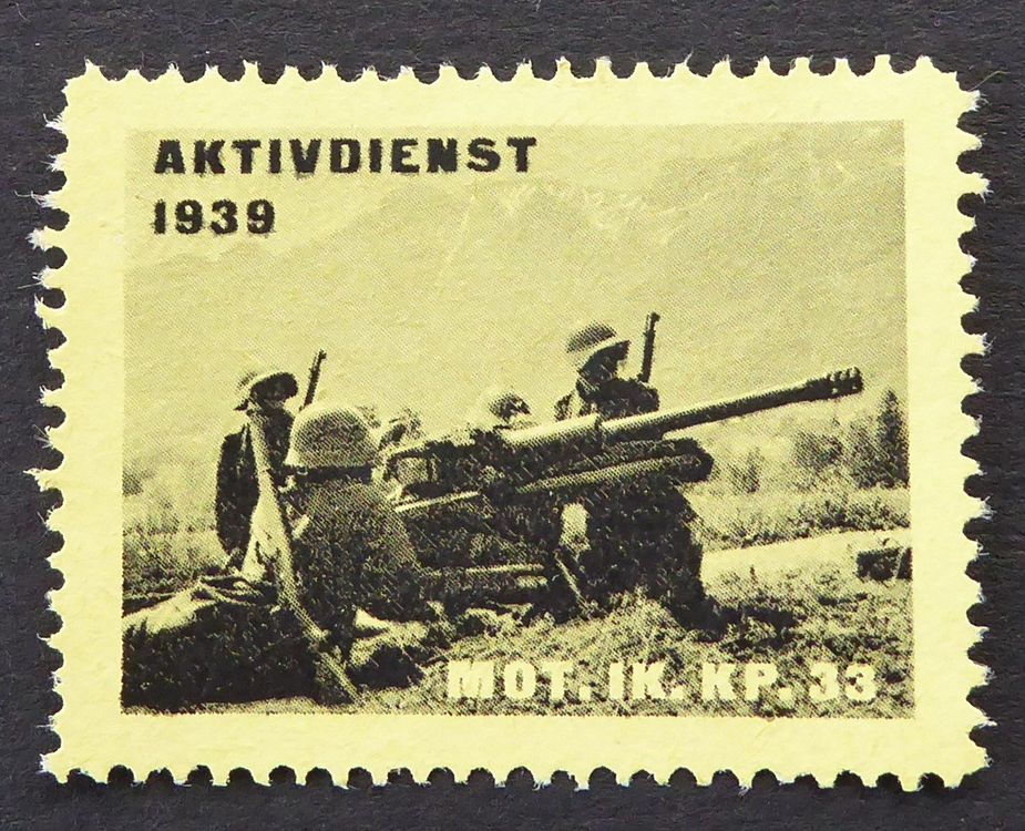 Soldatenmarken - Mot Inf Kanonier Kp 33 - Wi Art 201 - * o.G (Gebraucht ...