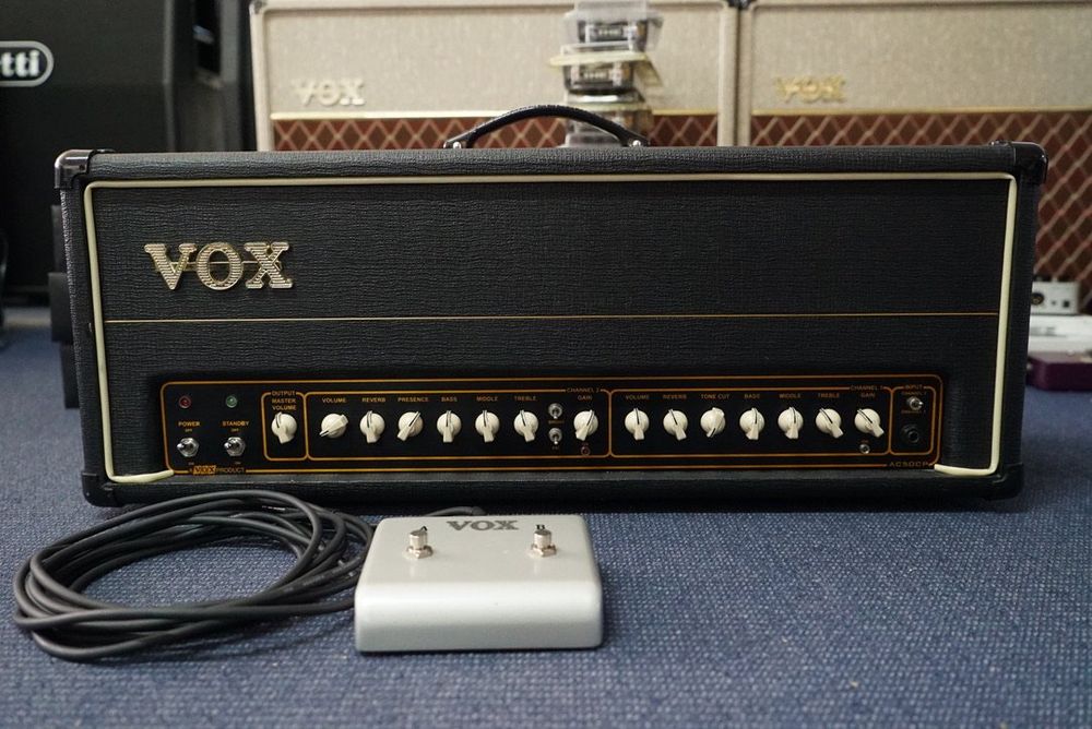 Vox AC50CPH Classic Plus 2-Channel 50-Watt Guitar Amp Head | Kaufen auf ...