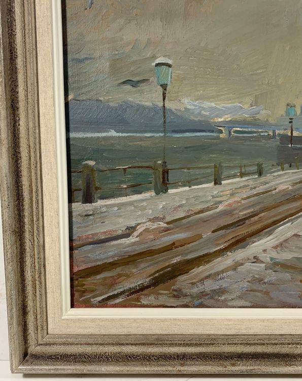 Martin Alfred Christ (1900-1979) Winterlandschaft Gemälde (Gebraucht) in Root für CHF 140 – mit ...