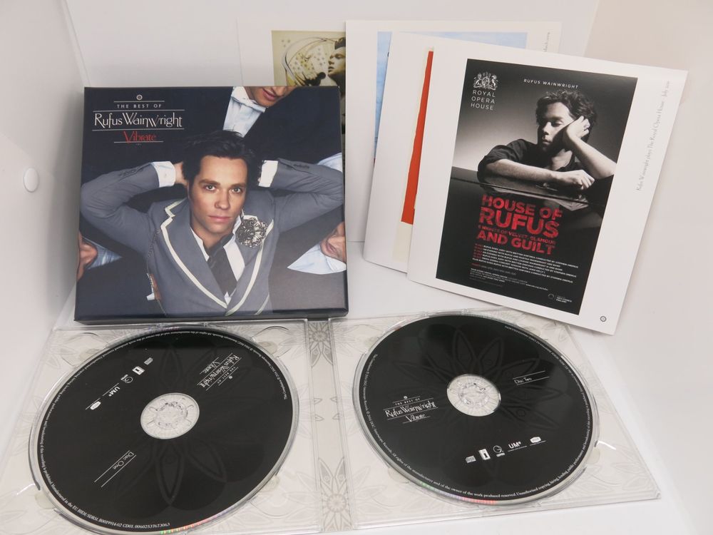 2 CD Box Deluxe Rufus Wainwright - Vibrate The Best Of Rufus | Kaufen auf Ricardo