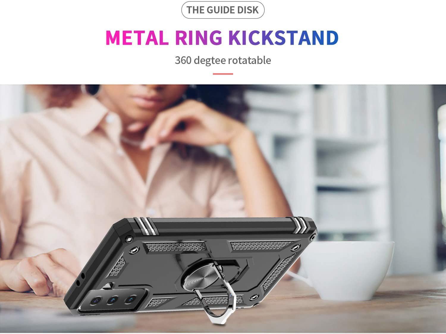 Hülle Etui Case Ring Cover für Samsung Galaxy S24 FE 5G (Neu und ...