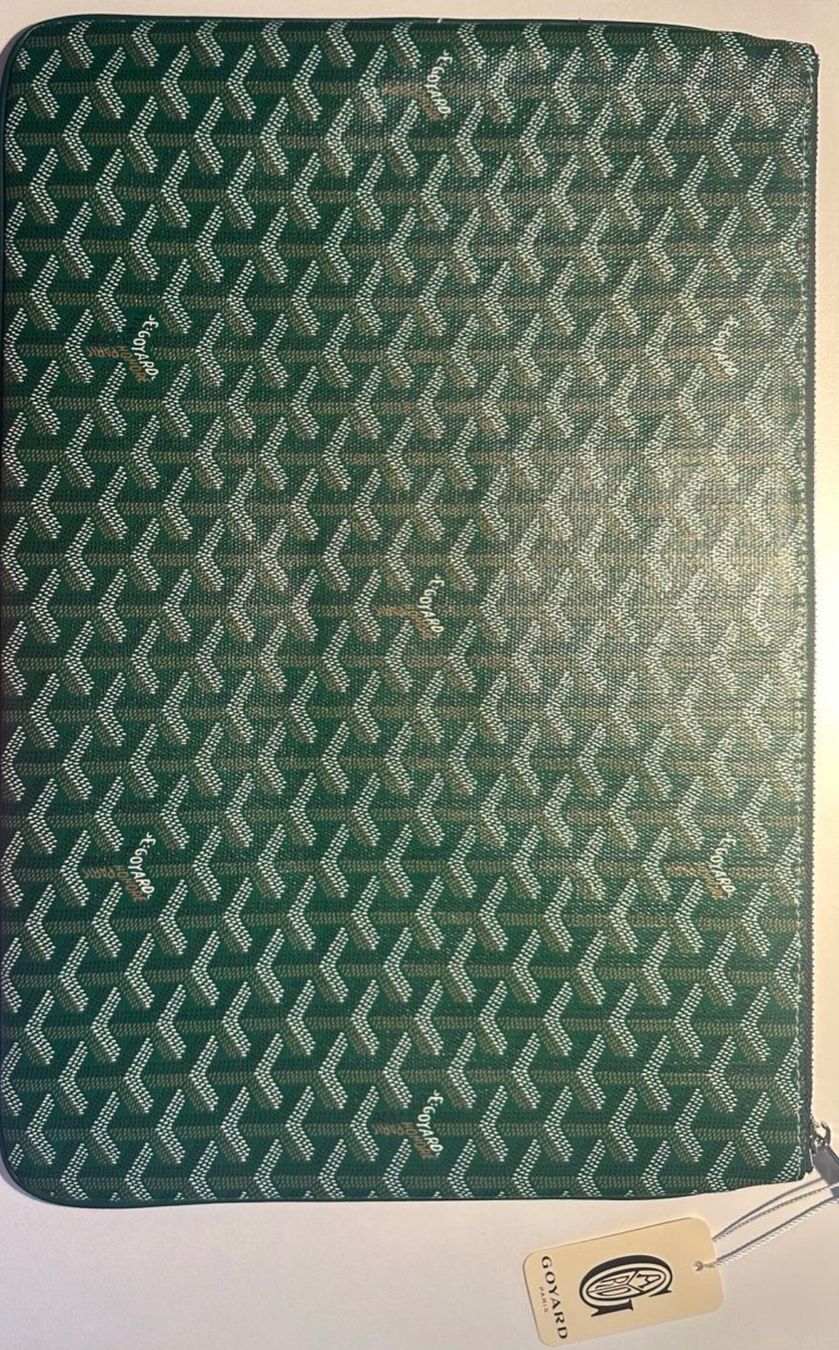 Pochette Goyard Vert Neuf Jamais Utilisé Magnifique! (Neuf avec ...