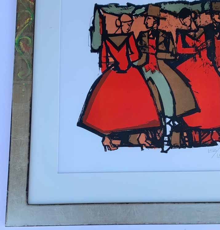 Rudolf Mirer (1937) grosses Lithographie Handsigniert (Gebraucht) in Root für CHF 680 – mit ...