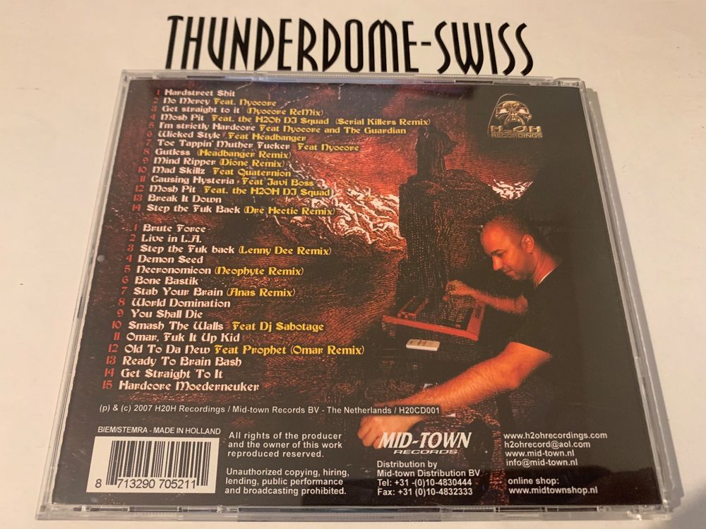 Omar Santana - No Mercy Mix Album 2CD 2007 RARE Thunderdome (Gebraucht ...
