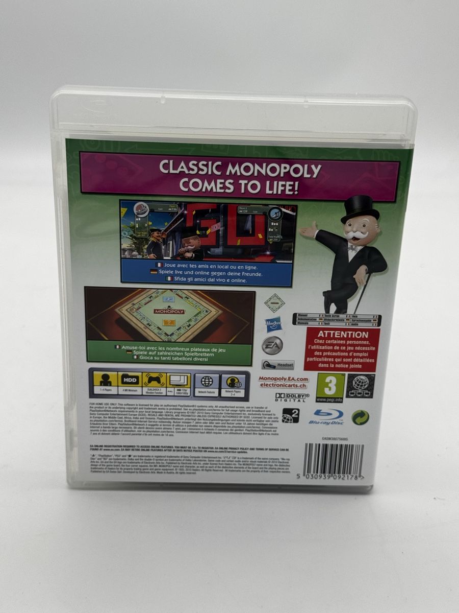 Monopoly Streets Playstation 3 – Komplett mit Anleitung (Gebraucht) in ...