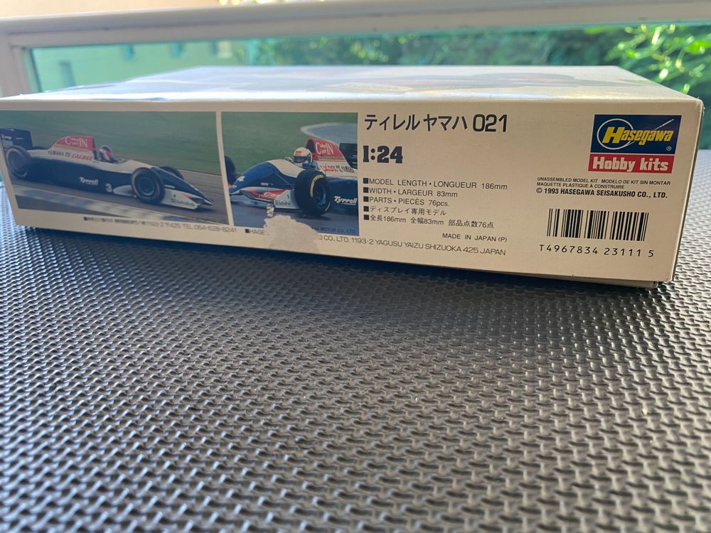 Hasegawa Tyrrell Yamaha 021 F1 Scale 1/24 | Kaufen auf Ricardo