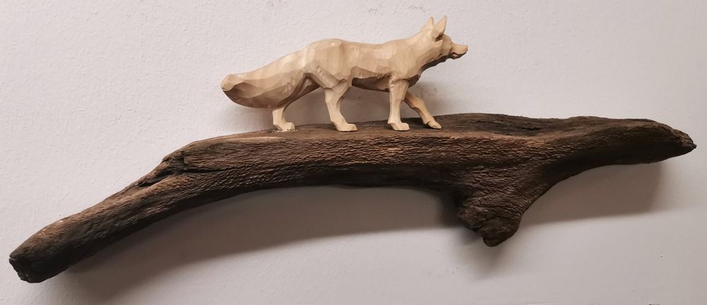 Fuchs geschnitzt Brienzer Schnitzerei Volpe Renard (Neu und originalverpackt) in Brienzwiler für ...