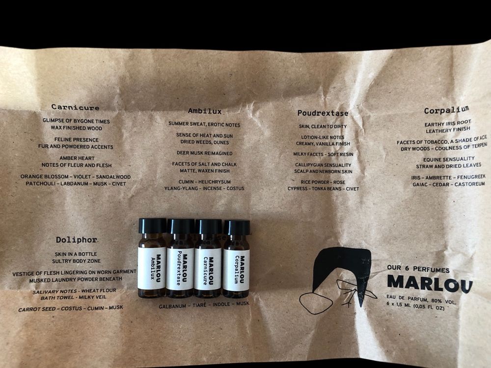 Vier Duftproben von Marlou (Neu (gemäss Beschreibung)) in Birsfelden ...