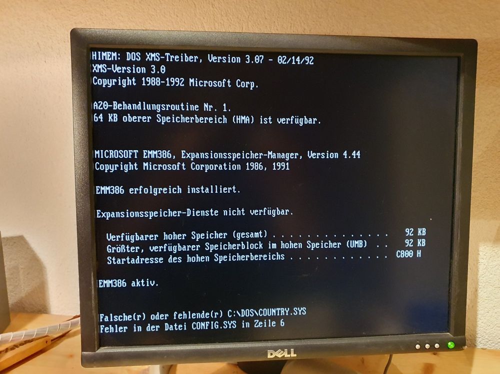 Commodore 486 DX33 C, Windows 3.1, 3.5" + 5.25" Floppy +TFT (Gebraucht ...