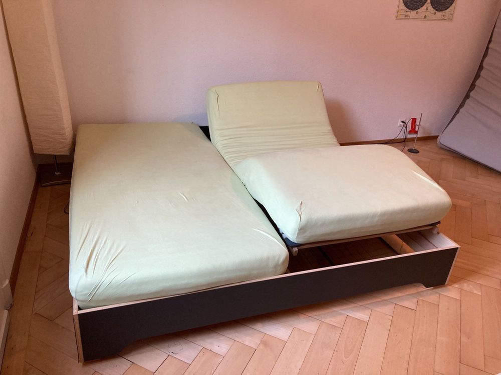 Grosses Doppelbett mit Elektro-Rost (Gebraucht) in Bern für CHF 400 ...