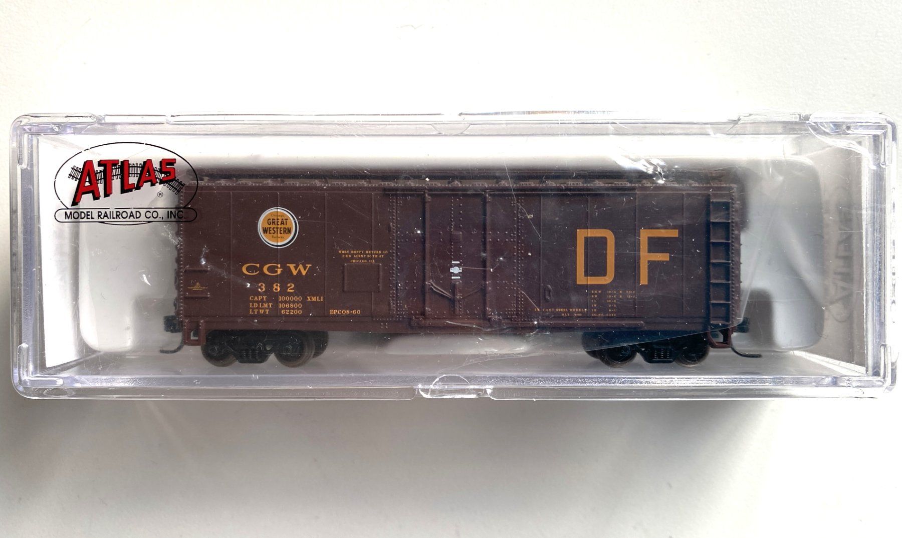 ATLAS Model 33331 US Chicago Great Western #382 - 40’ Spur N (Neu und ...