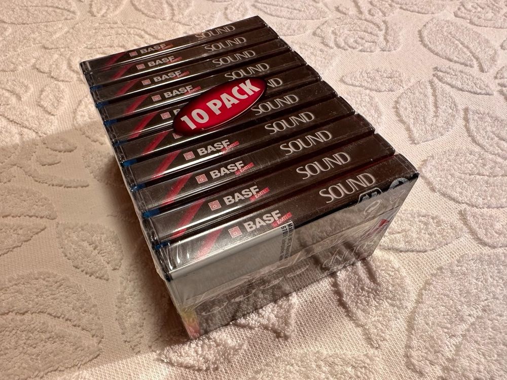BASF SOUND I 90, Type I Kassetten, 10 Stück, Neu & OVP (Neu und ...
