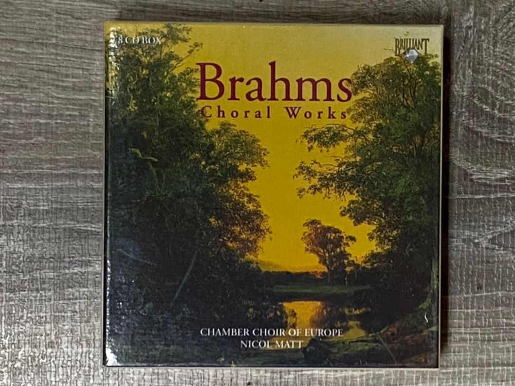 Brahms - Choral Works 8 CD - komplette klassik Orchester Top (Neu ...