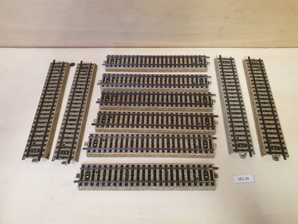 Märklin 5106 - 10 x M-Gleis gerade – L 1/1, 180 mm | Kaufen auf Ricardo