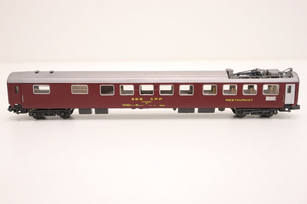 Wabu 066.001 SBB Wrm Speisewagen, Spur N (Gebraucht) in Basel für CHF 50 – mit Lieferung auf ...