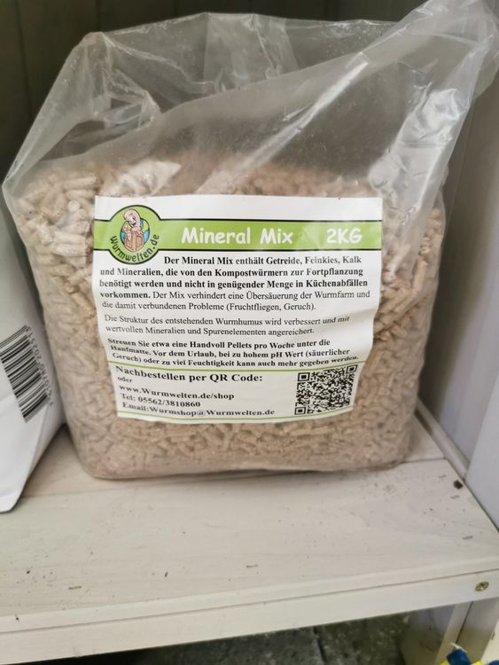 Mineral Mix Wurmfutter ca. 1.5 kg (Gebraucht) in Glattpark(Opfikon) für CHF 1 – mit Lieferung ...