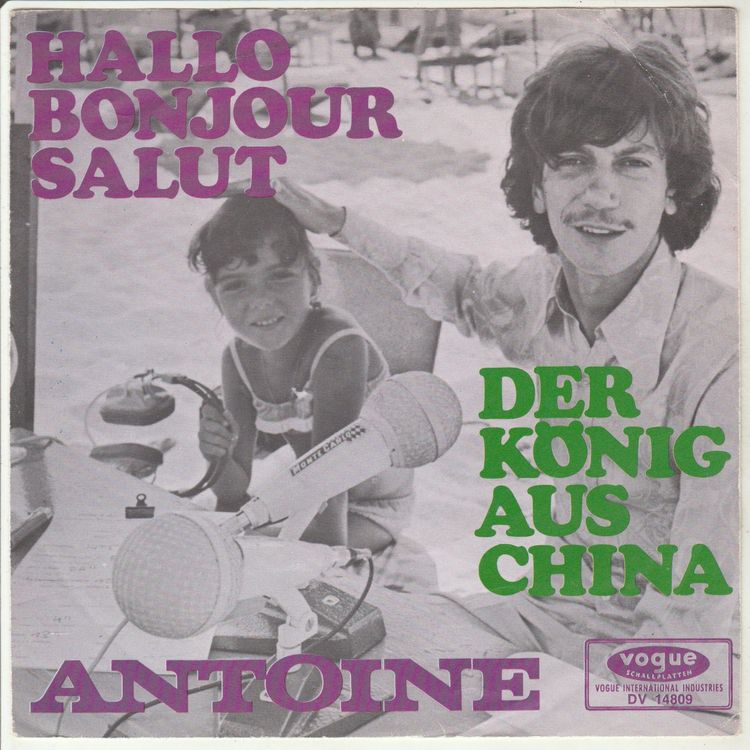Antoine - Hallo Bonjour Salut 7" Vinyl 1968 (Gebraucht) in Tübach für ...