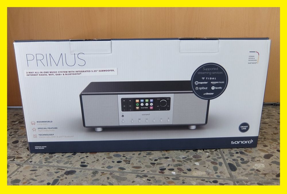 Sonoro Primus SO-340,Matte Graphite Digitales Musiksystem (Gebraucht ...