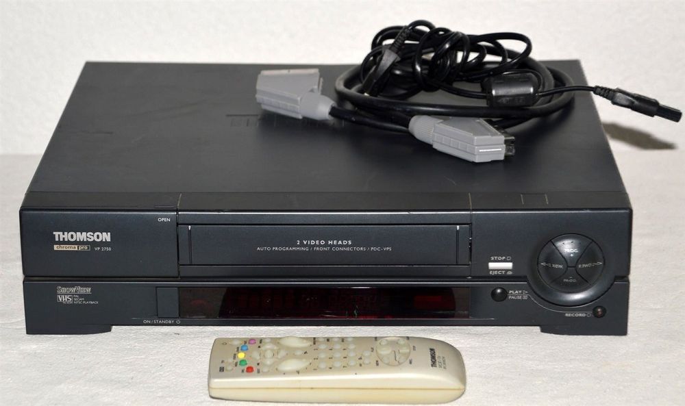 Videorecorder VHS Thomson VP2750 magnétoscope (Gebraucht) in Collonges ...