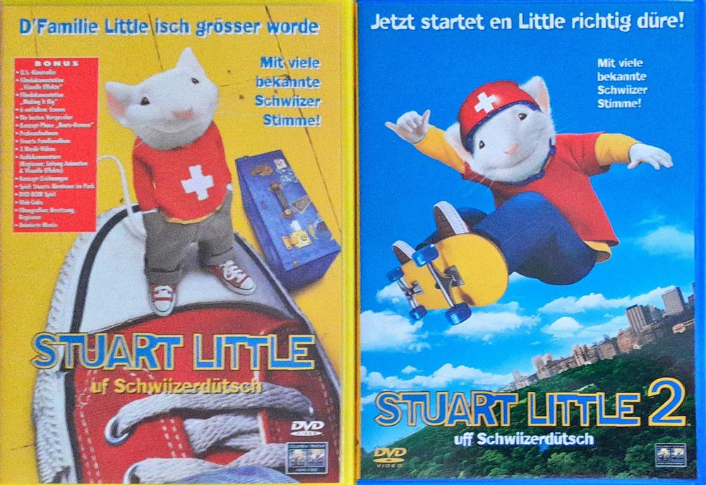 STUART LITTLE TEIL 1 (1999) & TEIL 2 (2002) SCHWIIZERDÜTSCH | Kaufen ...