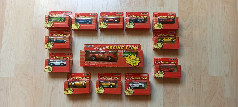 MATCHBOX DRAGON ASTRO RACING TEAM SET PORSCHE FERRARI USW. (Neu (gemäss ...