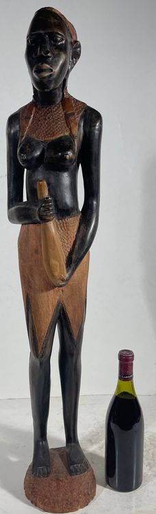 Grosse alte Afrikanische Holz Skulptur (Gebraucht) in Root für CHF 10 – mit Lieferung auf ...