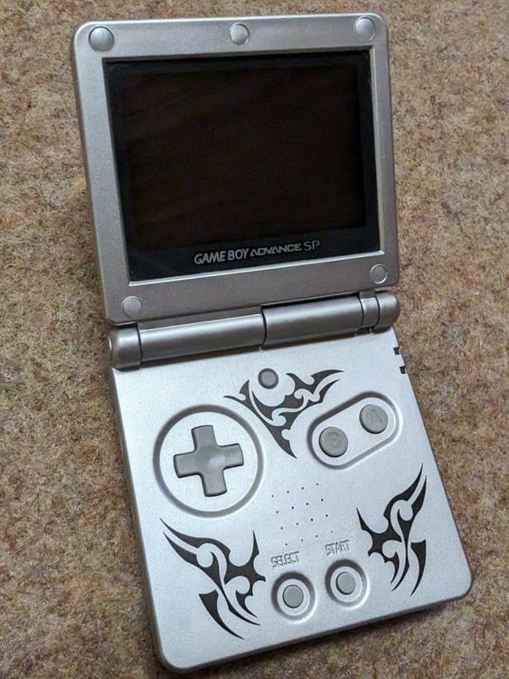 Gameboy Advance SP AGS 101 Tribal | Nintendo GBA SP (Gebraucht) in ...