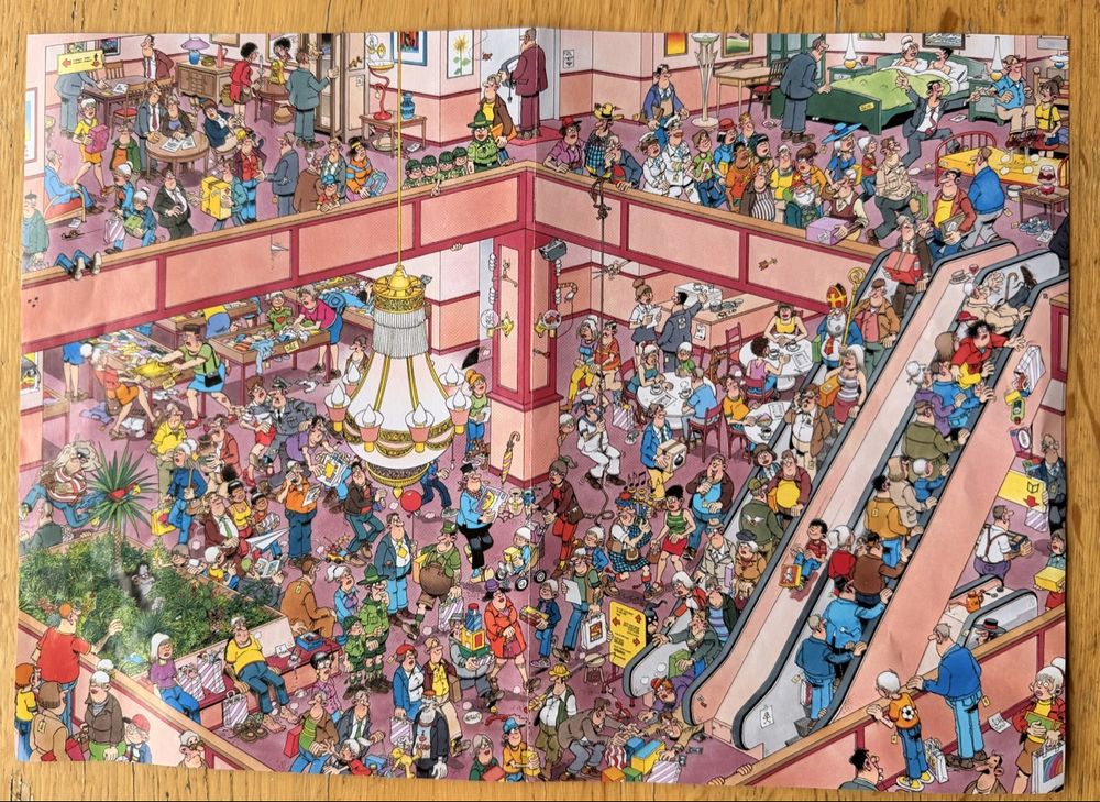 Jan van Haasteren Comic Puzzle - Shop Till You Drop! (Gebraucht) in ...