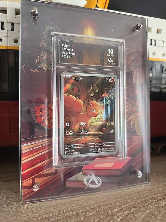 Pokémon Vulpix Gradée Collect aura 10 et cadre (Gebraucht) in Eysins ...