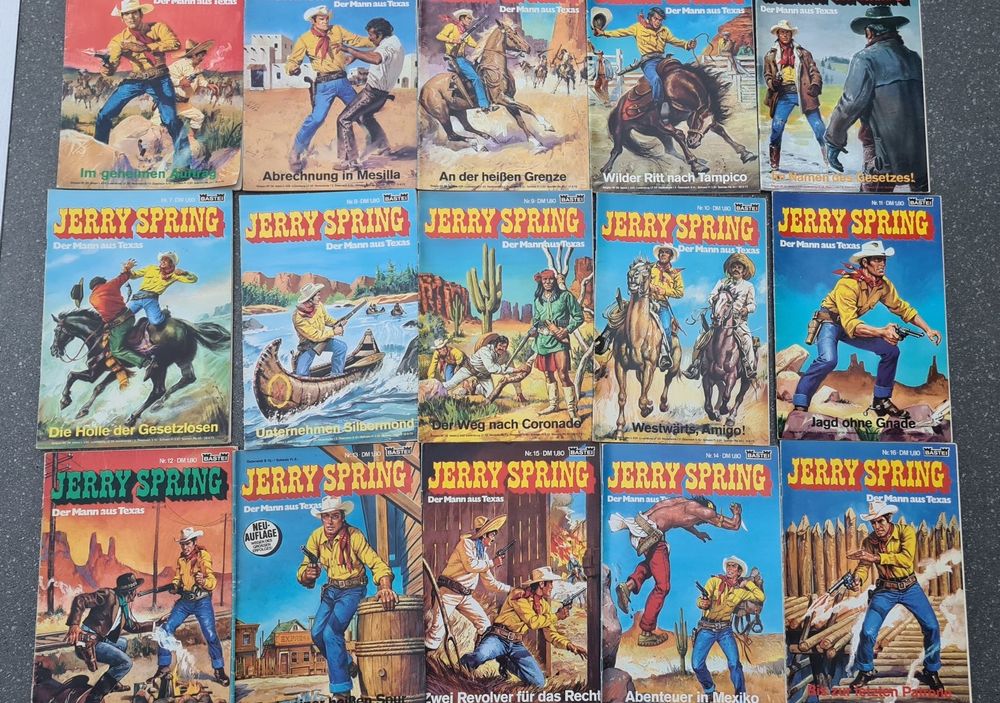 Jerry Spring 1972. 15 Stück. | Kaufen auf Ricardo