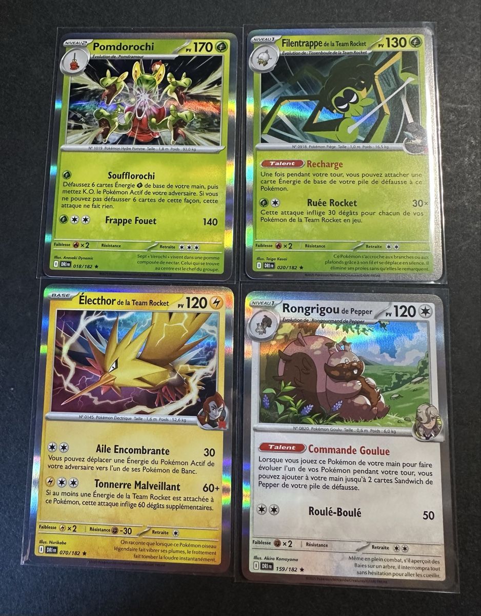 Pokémon Team Roket’s sv10 4 Holo FR (Neuf (Voir description)) à Morges ...