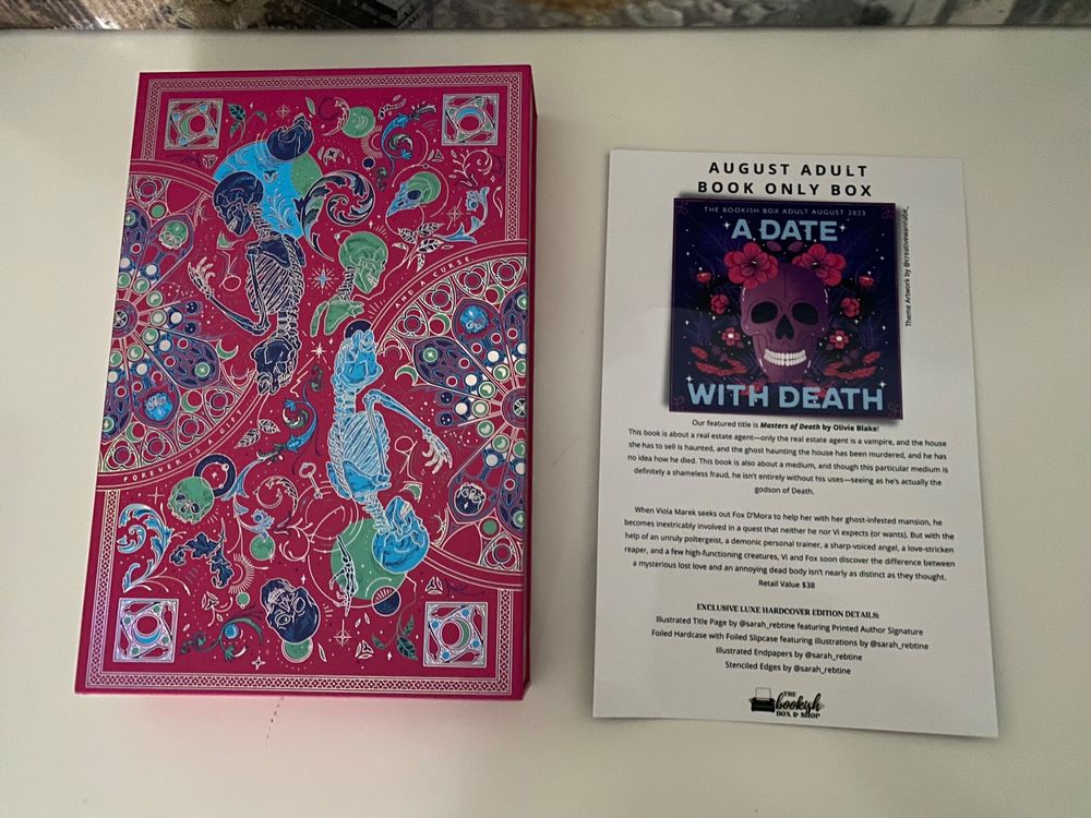 Masters of Death by Oliver Blake Bookishbox special Edition (Neu ...