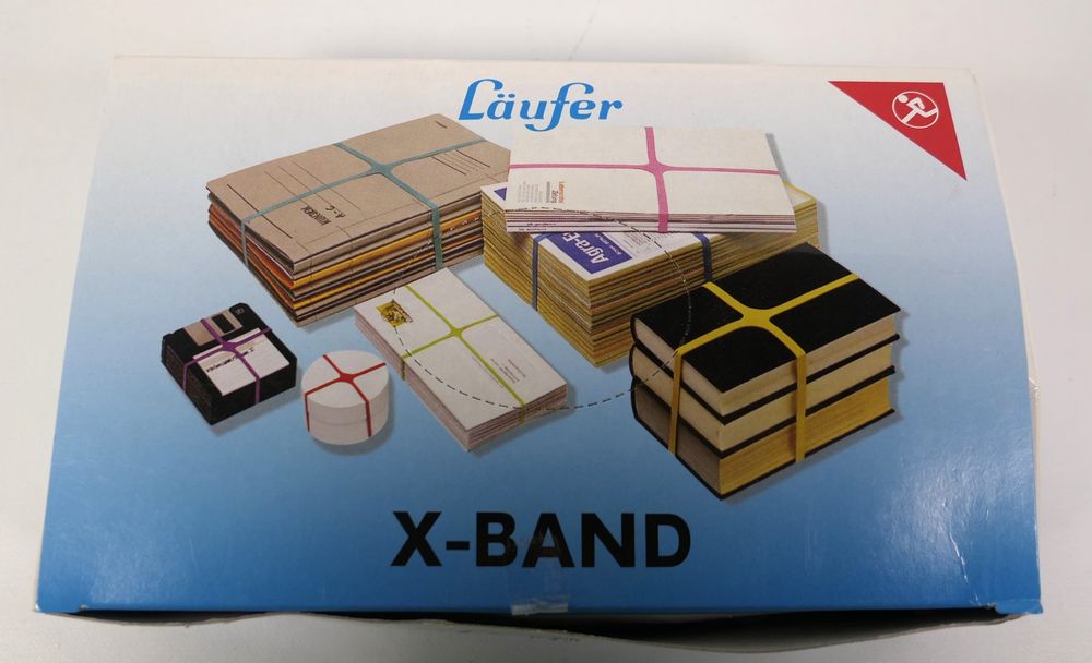 Läufer X-Band im Karton - 500 g, 100 x 11 mm, bunt | Kaufen auf Ricardo