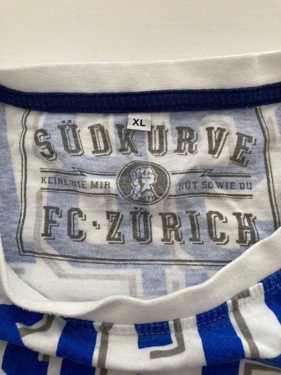 FCZ Südkurve T-Shirt, Grösse XL (Gebraucht) in Zürich für CHF 251 – mit ...
