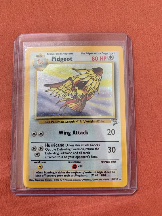 Carte Pokémon pidgeot holo ( set de base ) (Gebraucht) in Genève für ...