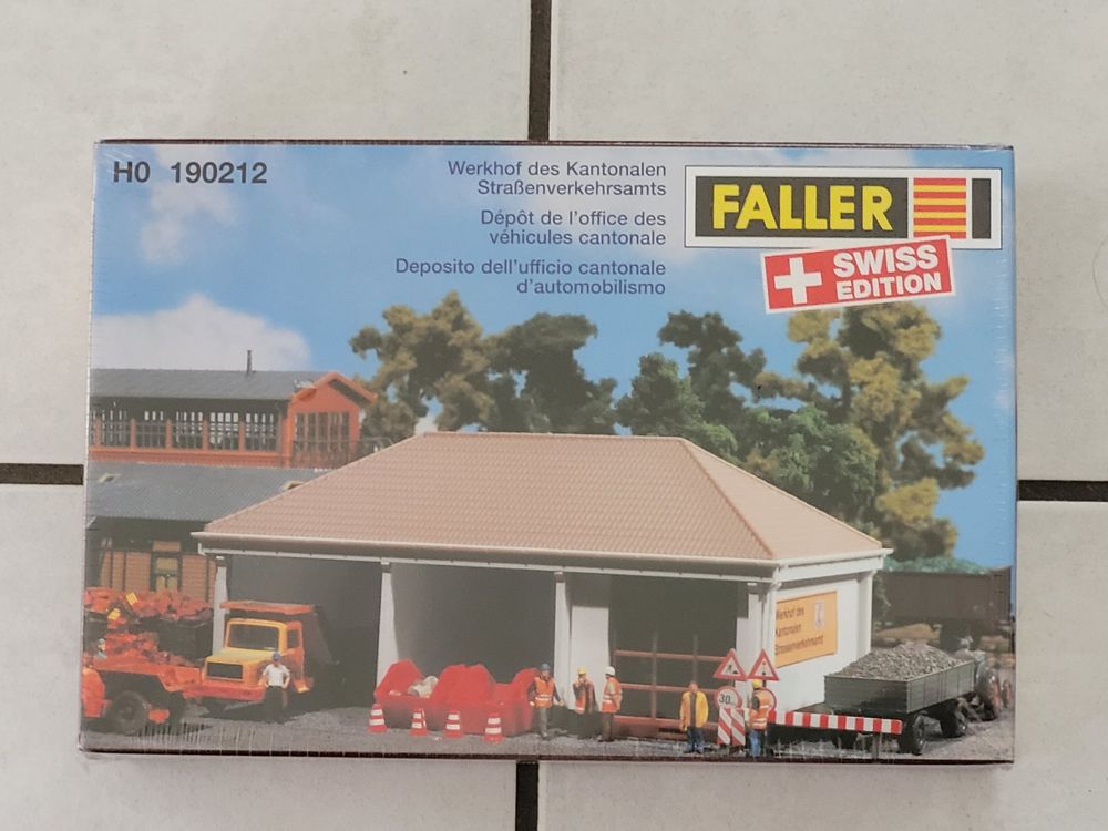 FALLER H0 190212 H0 - Werkhof des Kantonalen Strassen... CH (Neuf avec ...