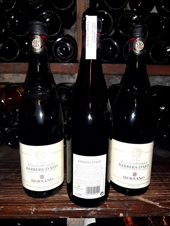 Lot de 3 barbera d'asti costalunga barsano 1999 | Kaufen auf Ricardo