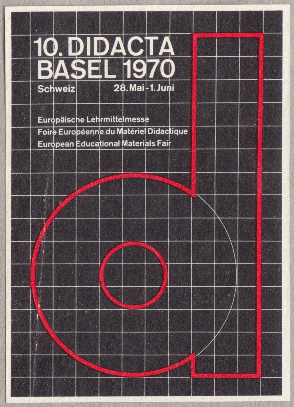 Vignette Didacta Basel 1970, ABC 1970.0002 (Gebraucht) in Bürglen TG ...