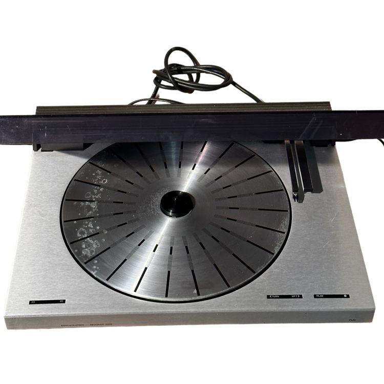 Working Bang Olufsen BeoGram 5005 Record player silver 1986 (Gebraucht ...