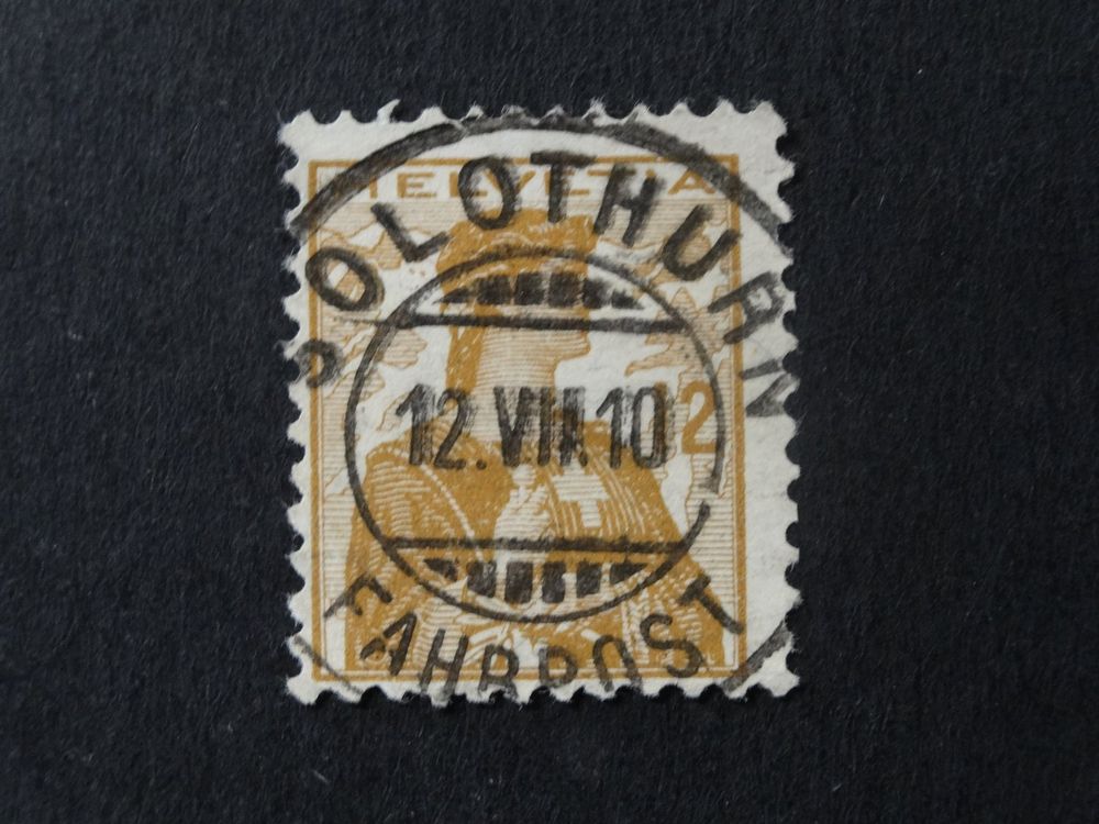 Vollstempel SOLOTHURN 12.VII.10 (Gebraucht) in Anwil für CHF 1 – mit Lieferung auf Ricardo kaufen