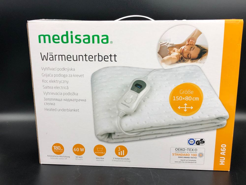 Medisana Heizdecke Blinkt Rot